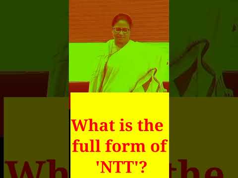🤔what is the full form of NTT?#shorts#mamatabanerjee #mamata