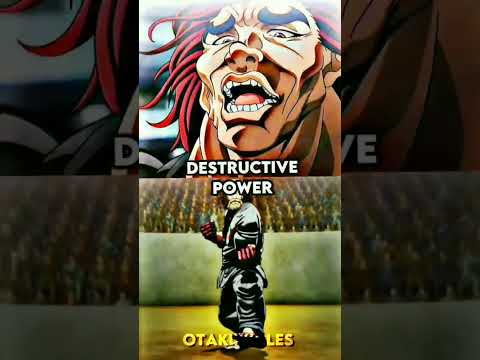 YUJIRO HANMA VS KUROKI GENSAI | WHO IS STRONGEST #youtubeshorts #baki #yujirohanma