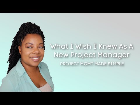 What I Wish I Knew As A New Project Manager