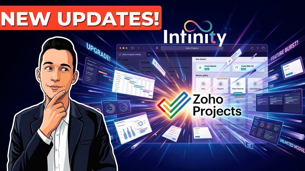 Zoho Projects Infinity First Look!  Is This Actually a Big Upgrade?