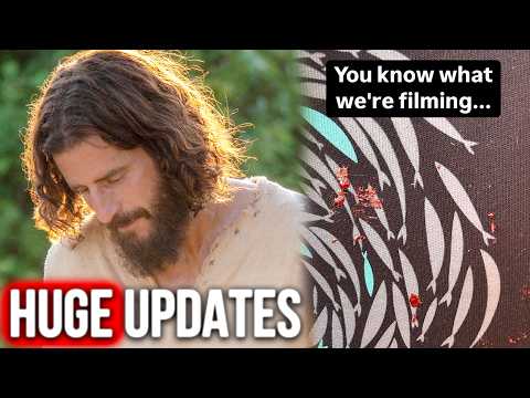 A BLOODY JESUS CARRYING HIS CROSS (Emotional) | The Chosen Season 6 BTS