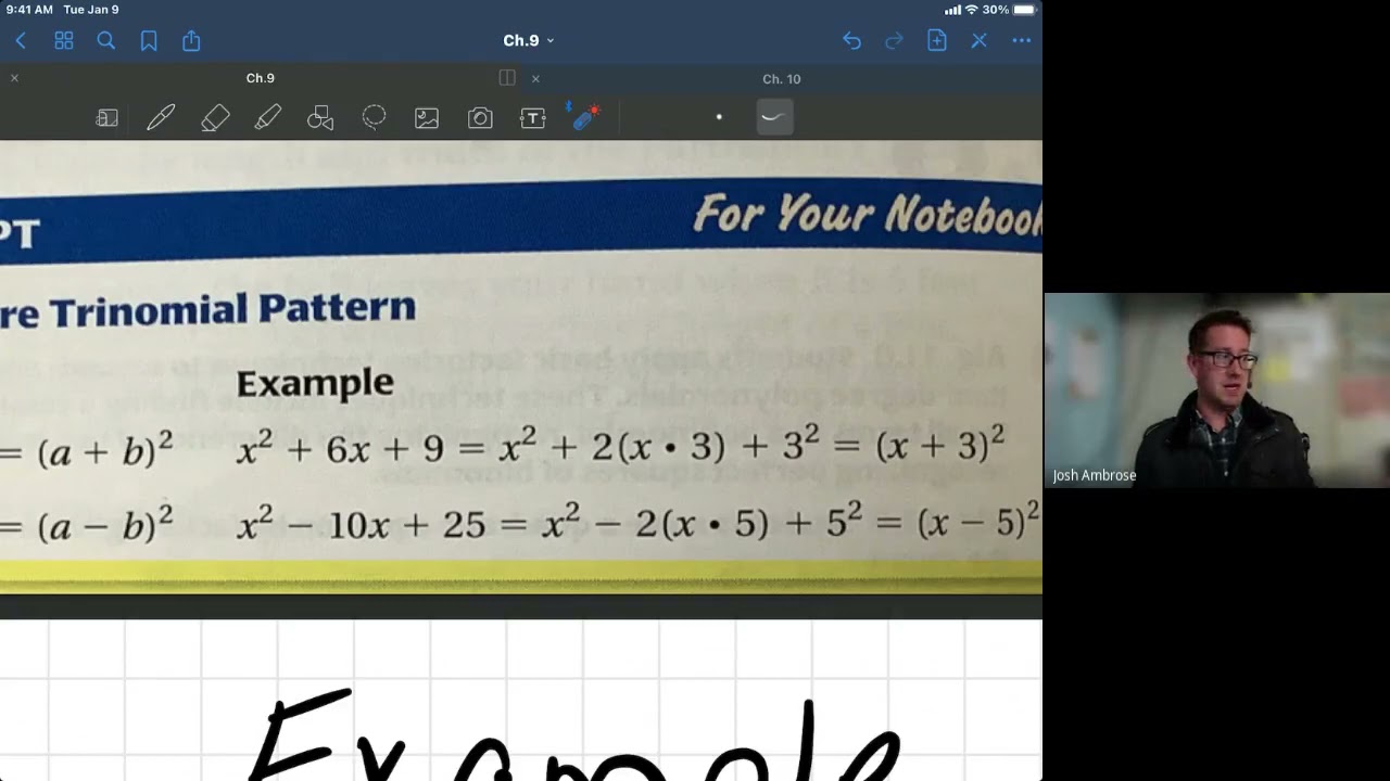ALG. 1--NOTES AND EXAMPLES.--9.8