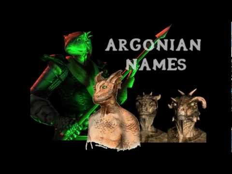 The Elder Scrolls Lore - QUICK FACT #1 "Argonian Names"