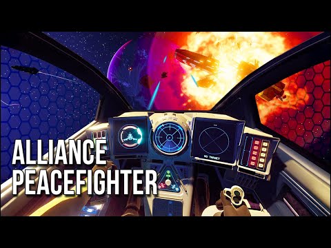 Alliance Peacefighter | A Space Combat Adventure That Kicks My Butt