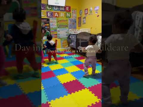 DAY IN MY LIFE AS A DAYCARE PROVIDER #childcare #dayinmylife #children #activity #fun #learning