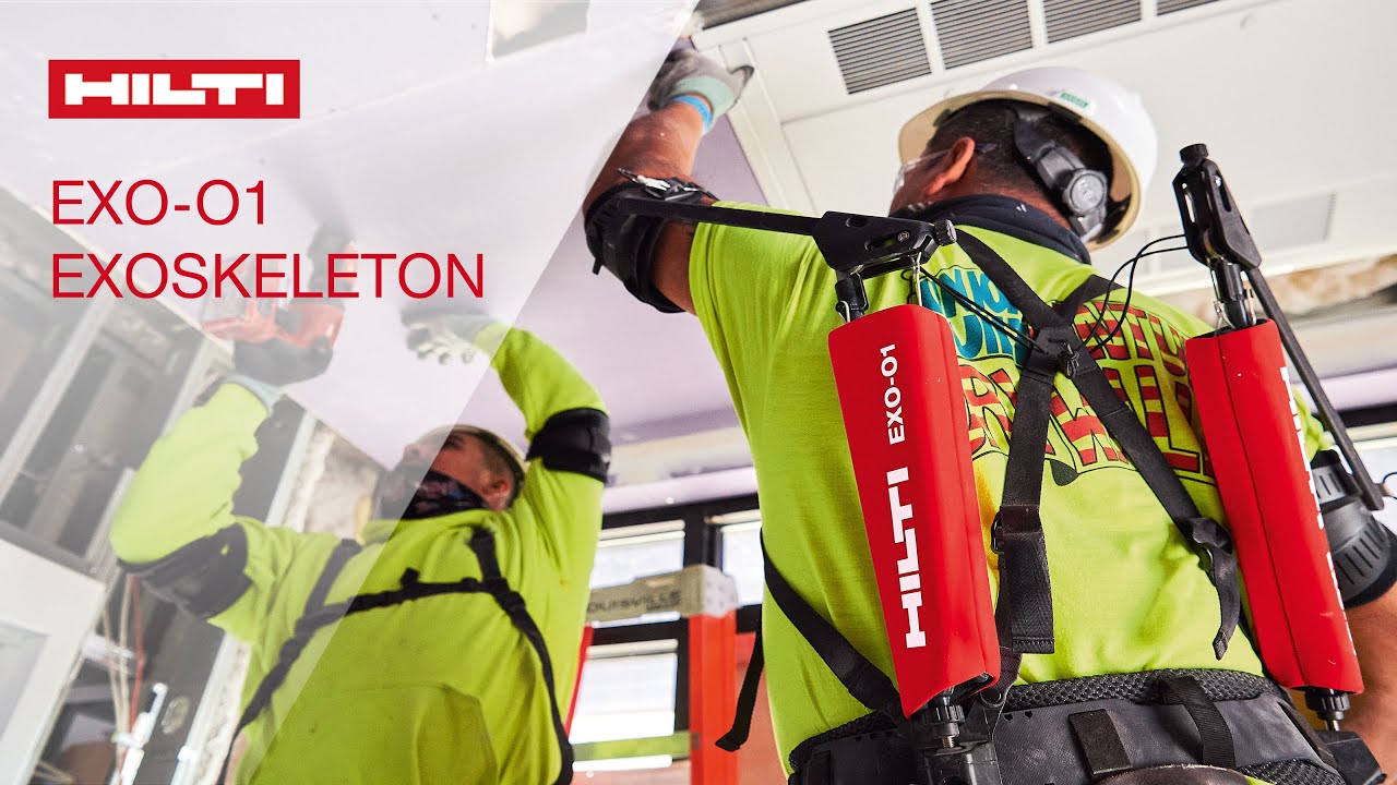 Hilti wearable exoskeleton for construction EXO-O1
