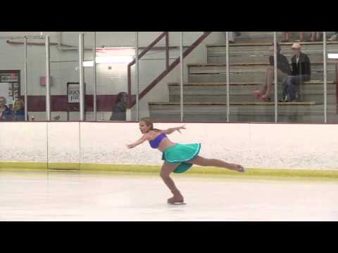 Ariel receives first place while skating to part of your world ...