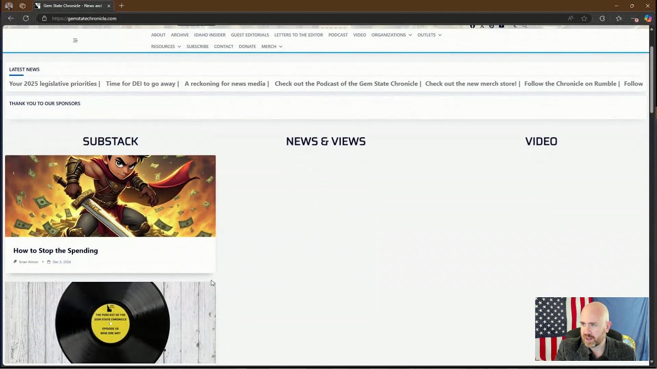 Gem State Chronicle - Test Stream