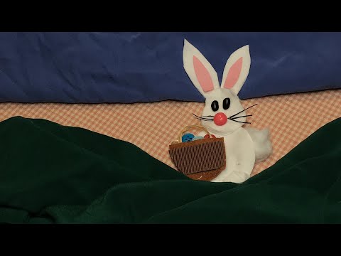 Easter Bunny - English Easter egg hunt poem rhyme for children ESL