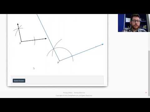 DeltaMath Constructions Copy an Angle