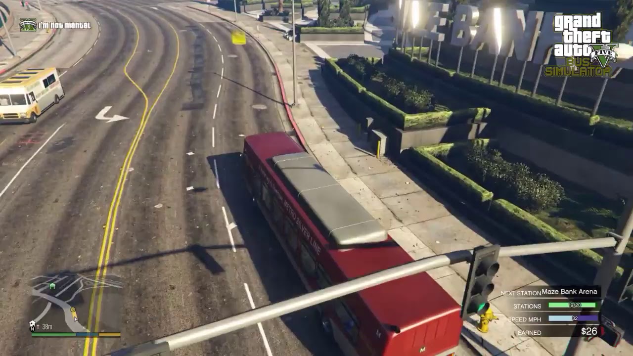 🚌 Bus Simulator V 1.2 - GTA 5