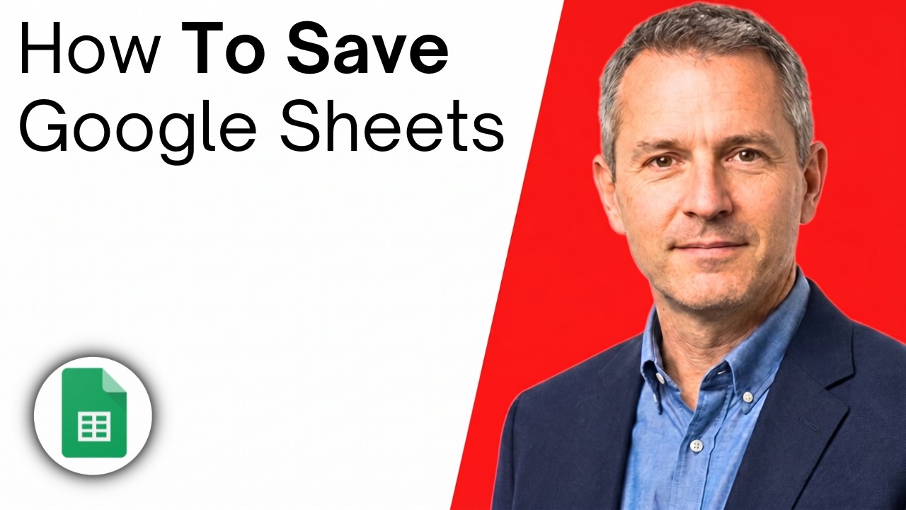 How To Save Google Sheets (Quick Guide)