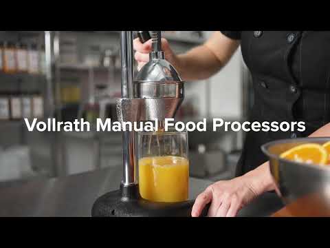 Commercial Kitchen Essential | Manual Food Processor Perfect for Juice and Much More!