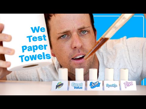 Ranking The Best 5 Paper Towels from Walmart (Strength + Price + Cleaning Comparison)