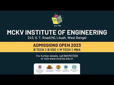 MCKV Institute of Engineering - Admission 2026, Fees, Courses ...