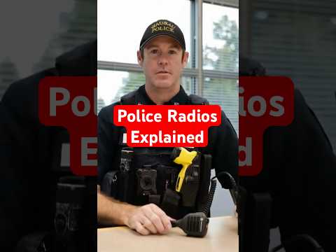 Why Do Police Radios Sound Terrible?