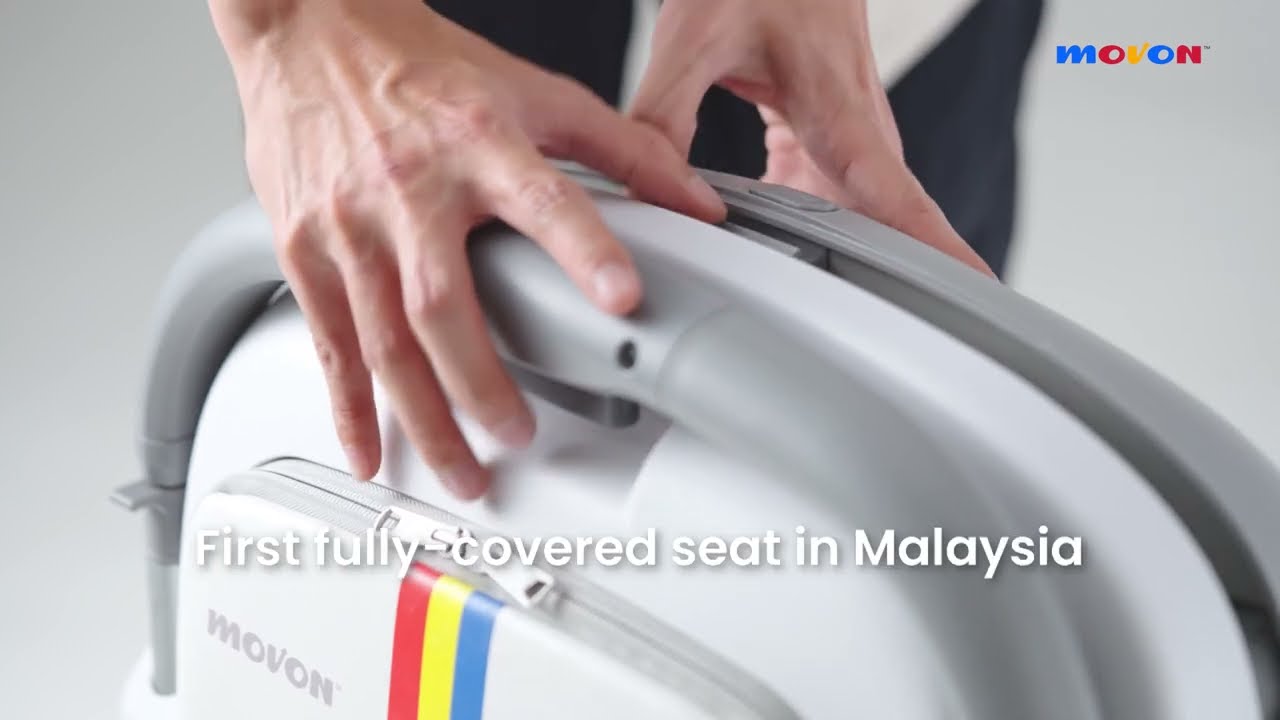 The Slimmest Baby Stroller in Malaysia - MOVON TravelMate | First Suitcase Design