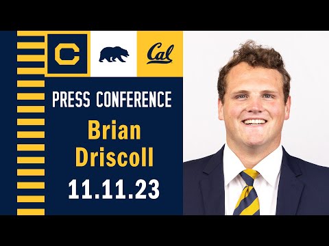 Cal Football: Brian Driscoll Post-Game Press Conference (11.11.23 vs. Washington State)