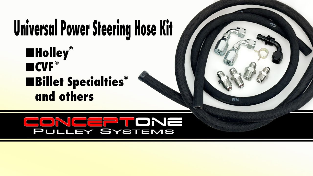Power Steering Hose Kit | Holley | CVF | Billet Specialties
