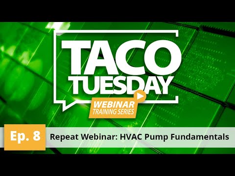 Repeat Webinar: HVAC Pump Fundamentals