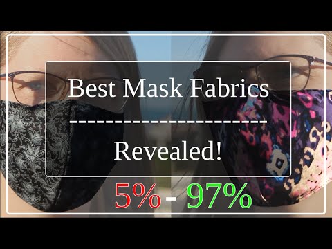 Journal Research Review of Fabric Masks, Best Fabrics Search, and Applied Science Mask Reviews