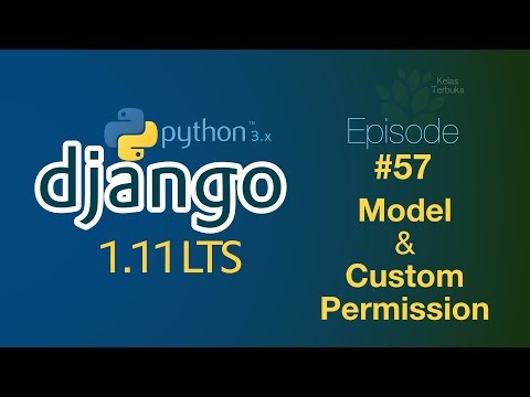Learn Belajar Django 57 Model Custom Permission - Mind Luster