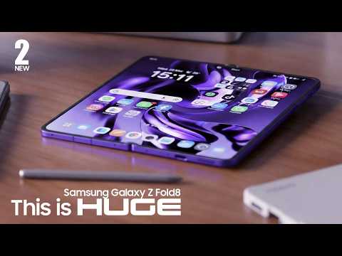 Who appears in the Samsung Galaxy Z Fold 8 Big Screen for Dad