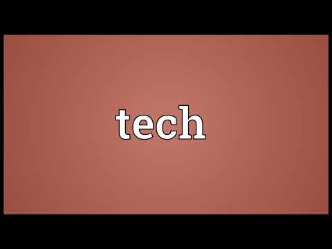 Tech Meaning