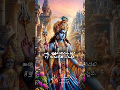 భగవద్గీత శ్లోకాలు With Meaning Telugu Bhagavad Gita Telugu learning Bhagavad Gita Ghantasala Telugu