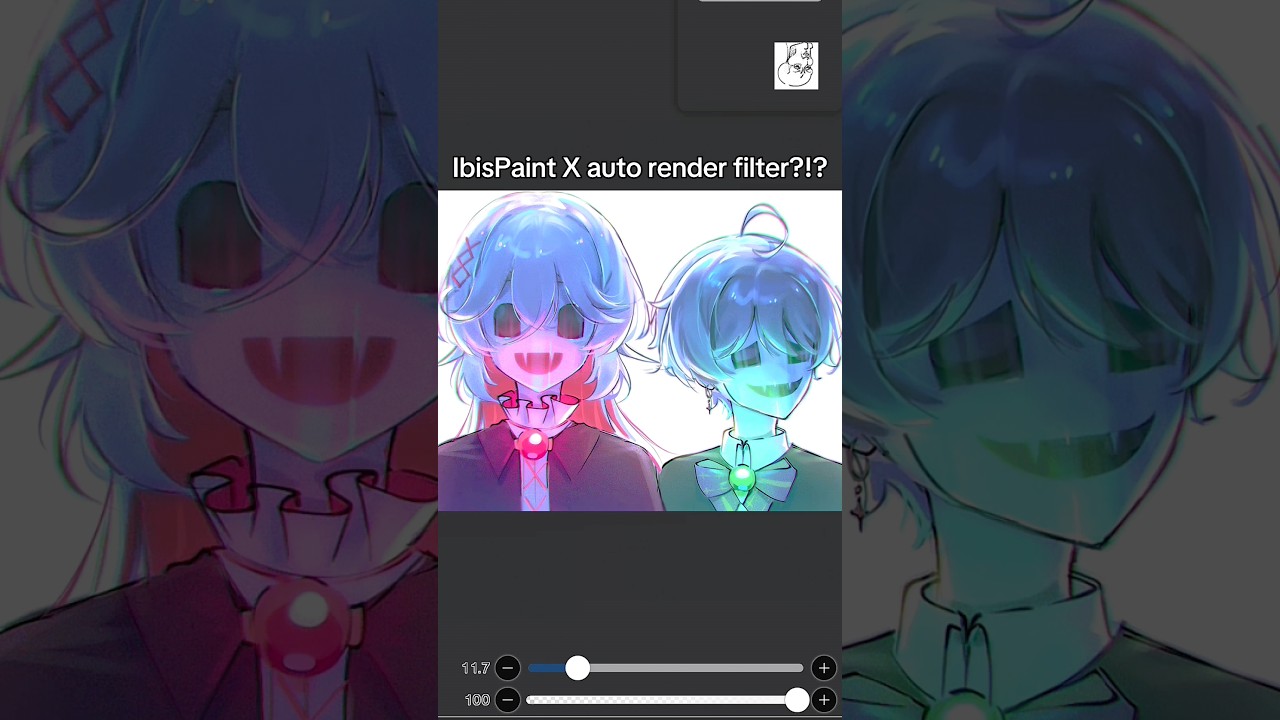 100% scam. #rkgk #digitalart #oc #ibispaintx