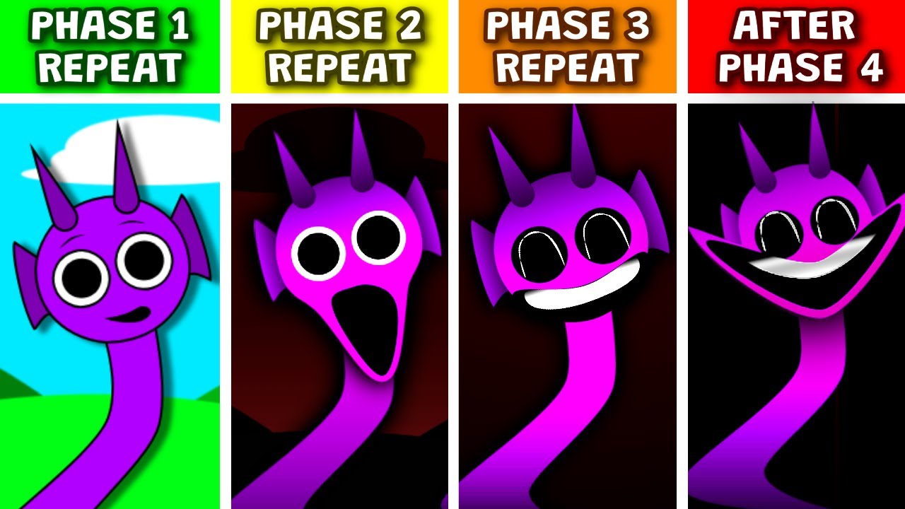 Sprunki Phase 1, Phase 2 And Phase 3 REPEAT After Phase 4