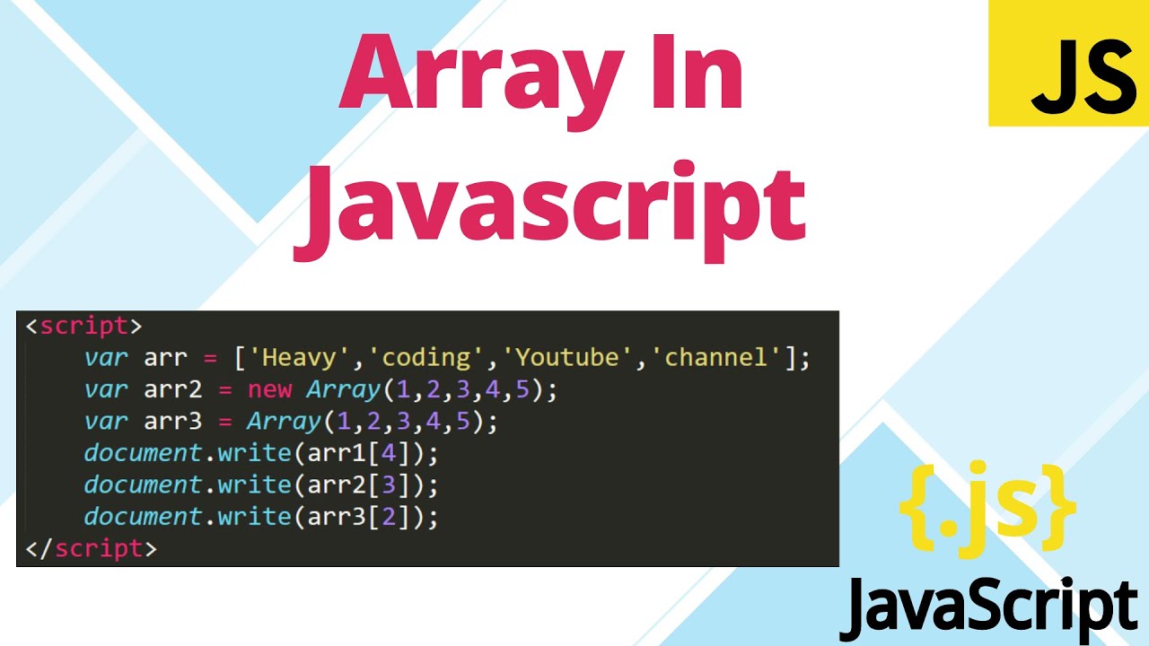 Array in javascript in hindi || Javascript tutorial for beginners - 18