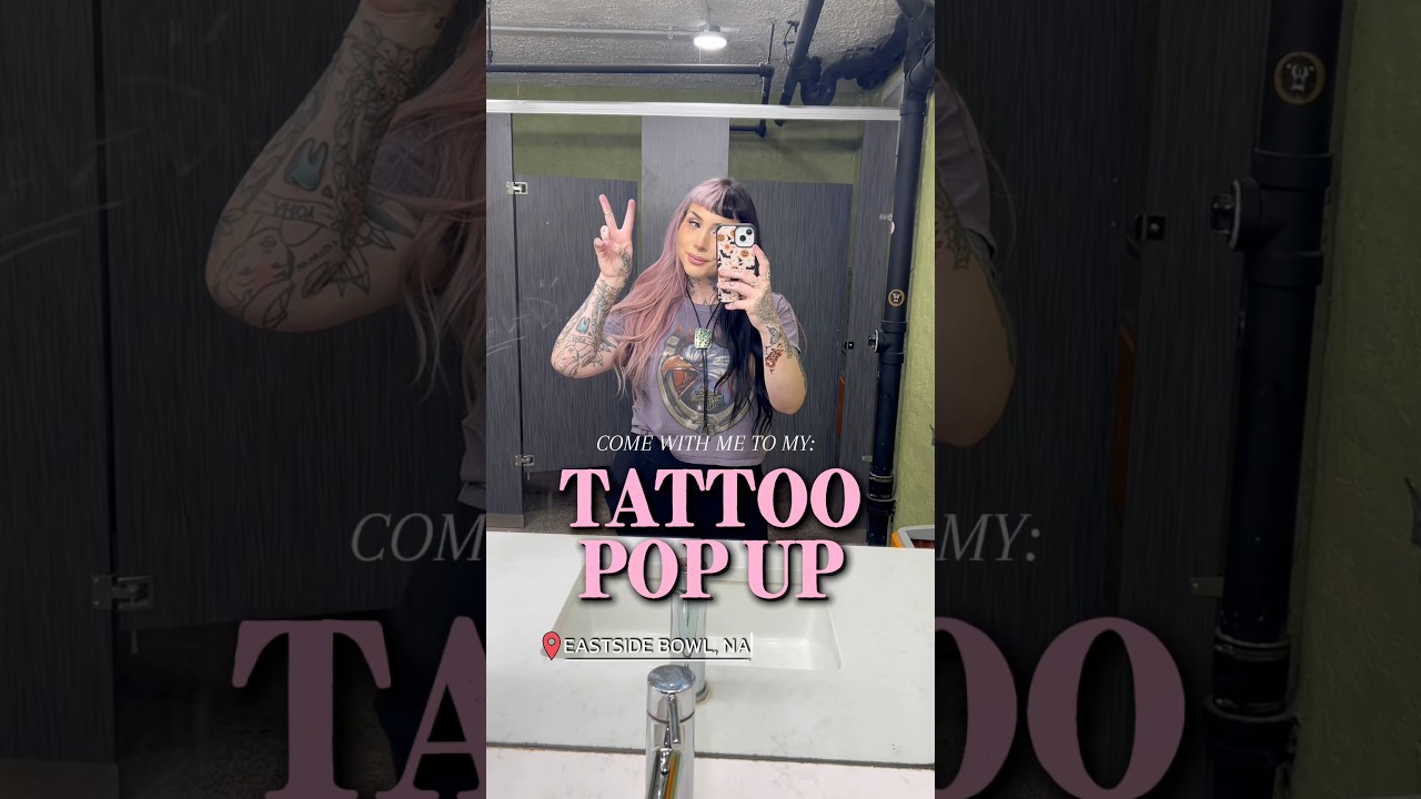 Pop up @ Eastside Bowl in Nashville! #finelinetattoo #tattooartist #nashvilletattooartist