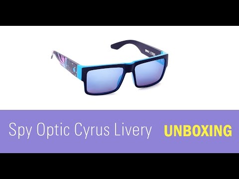 Spy Optic Cyrus Livery unboxing