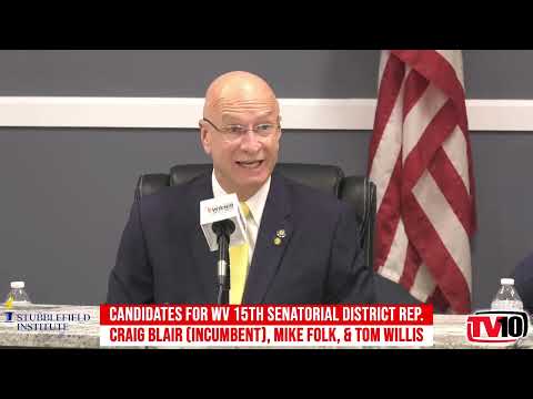 Candidates for the WV 15th Senatorial District (4.17.2024)