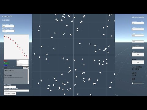 GitHub - sumikkogurasi/Vicsek-Model: 群れモデル