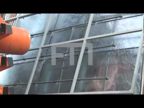 ENV 13050 Laboratory Test Under Dynamic Air Pressure and Water Spray