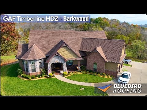 GAF Timberline HDZ - Barkwood Shingle Overview