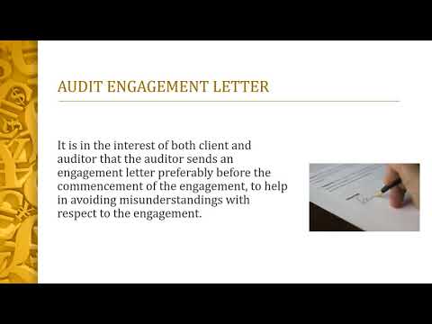 Audit Engagement Letter