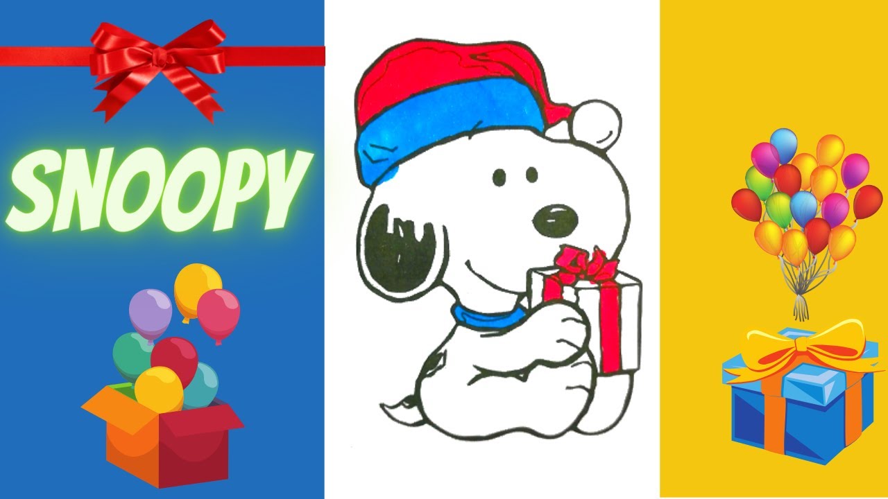 Snoopy | charlie brown and snoopy | Satisfying coloring