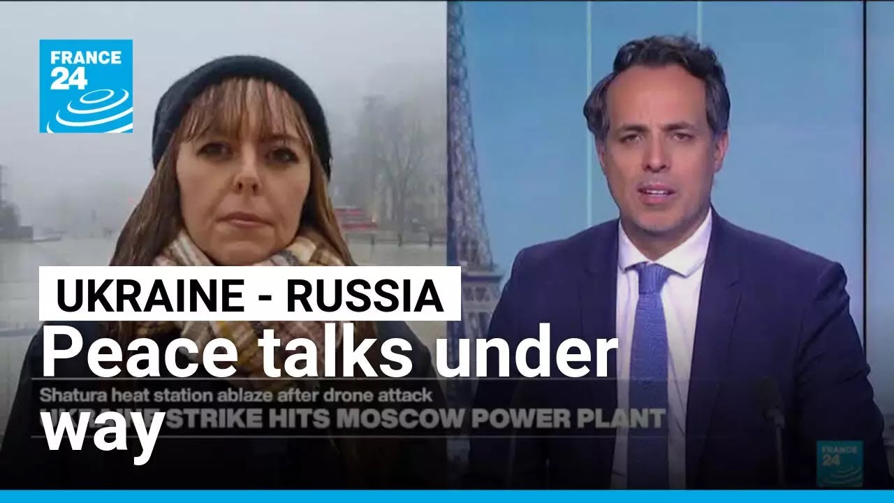 Ukraine-Russia peace talks under way as US insists it authored peace plan • FRANCE 24 English
