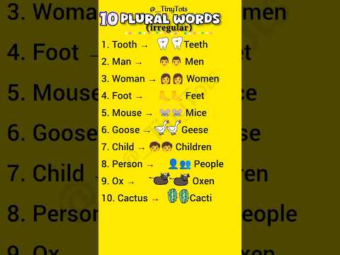 irregular plural | oxen sigular form| plural of irregular words| #shorts #plural #oxen