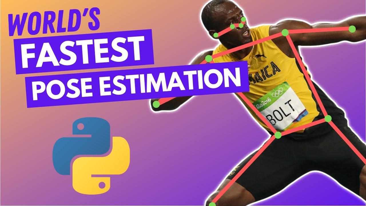 Pose Estimation with the Fastest Python Deep Learning Model | MoveNet Lightning