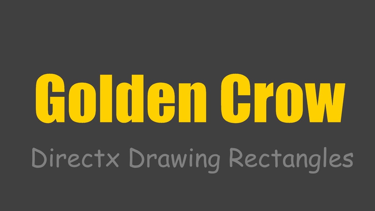 Directx Programming Tutorial C# Game Development How To Draw Rectangles #13 (No Xna)