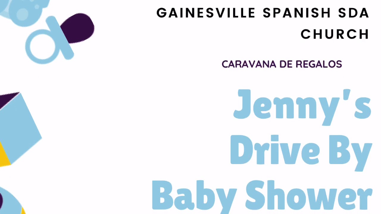 Jenny’s Drive-by Baby Shower