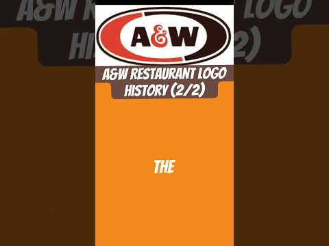 A&W Restaurant Logo History 2/2) #nostalgia #2024 #2025 #viralvideo #viralshorts #logo #logohistory
