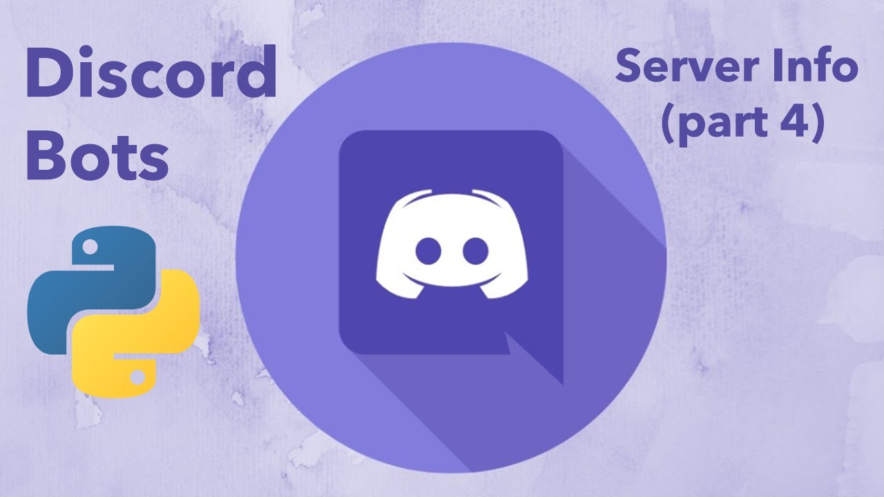 Make a Discord Bot with Python (Part 4: Getting Server Information) | Latest Discord Py Version