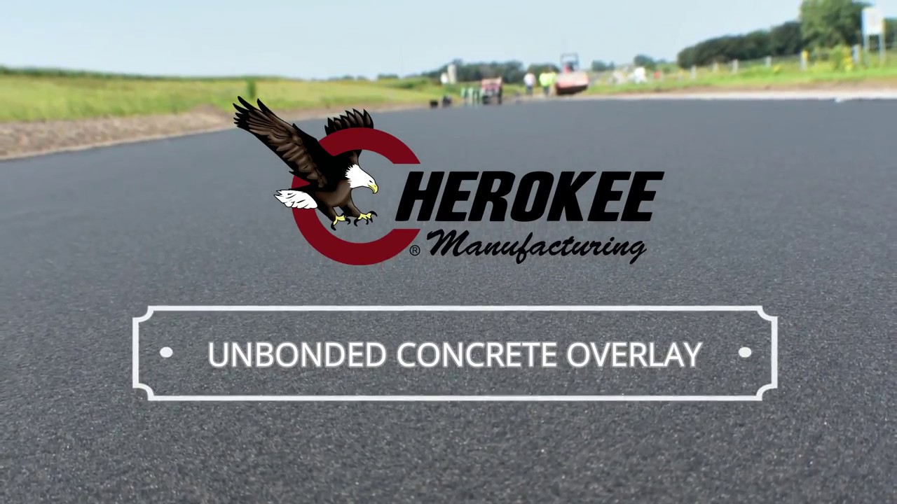 Unbonded Concrete Overlay - Nonwoven Geotextile Fabric