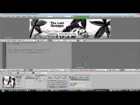 The Last Quagga, Global Game Jam (GGJ) Blender Game Submission Timelapse
