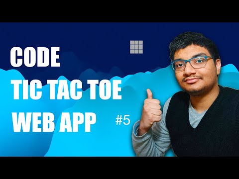 Coding "versus computer" part of the Tic Tac Toe game web app tutorial | Part 5 | HTML CSS JS